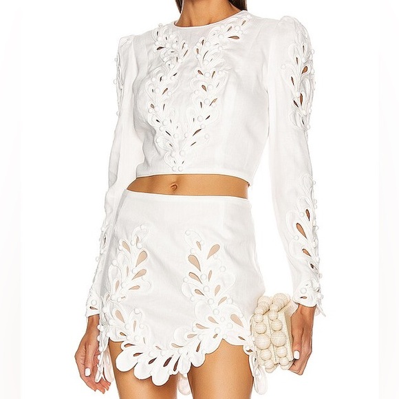 Zimmermann | Dresses | Zimmermann Embroidered Twopiece Set | Poshmark